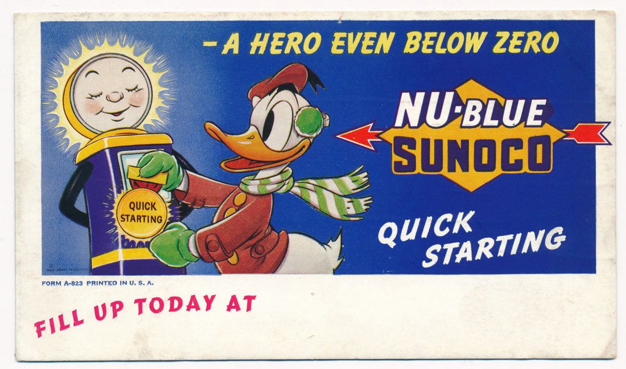 Sunoco Nu-Blue Advertisement – Sheetar.com